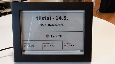 Raspberry Pi E Ink Display Using Home Assistant Api Share Your