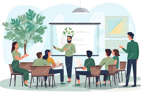 Premium Photo Diverse Students Engaged In Dynamic Classroom Discussion