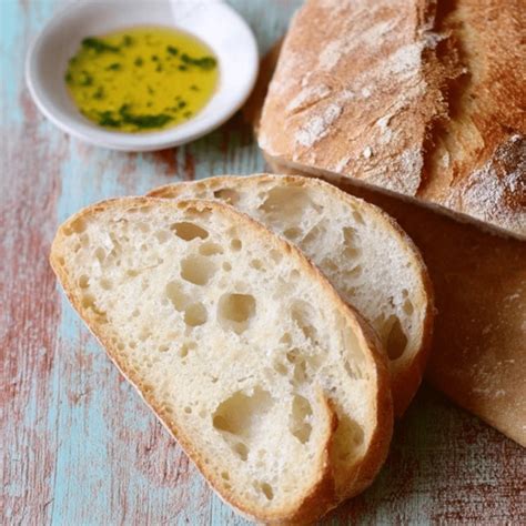 Rustic Italian Crusty Bread Easy Artisan Style Loaf At Home Recipes