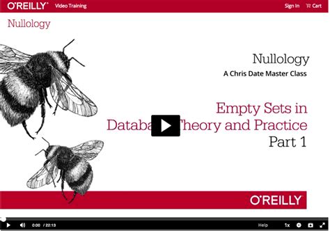 Relation Theory Videos By Cj Date Ora Lytics