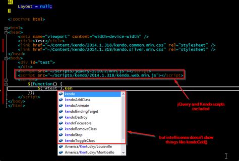 Asp Net Mvc 4 How To Get Intellisense Working For Kendo UI Stack