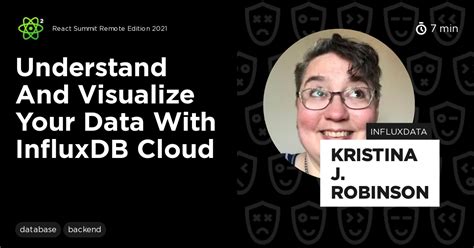 Understand And Visualize Your Data With Influxdb Cloud By Kristina J