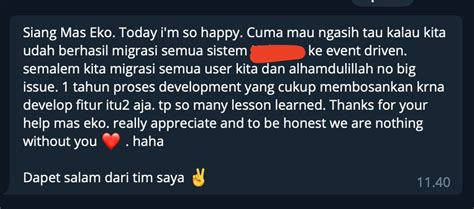 eko kurniawan khannedy on linkedin microservices eventdrivenarchitecture eventdriven 10