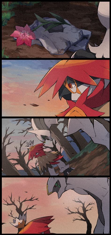 Arceus And Hisuian Decidueye Pokemon Drawn By Ayoayosanri009