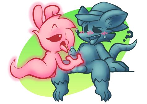 Rule 34 Absurd Res Ambiguous Gender Balls Blush Bodily Fluids