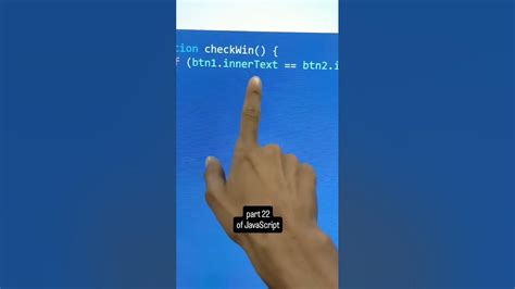 part 22 of javascript seriestik tak toe in html css js website js development