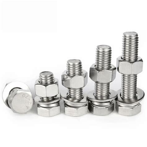 Hexagonal Ss Hex Bolt Diameter M6 6 Mm At ₹ 9 Piece In Mumbai Id 2855870726548