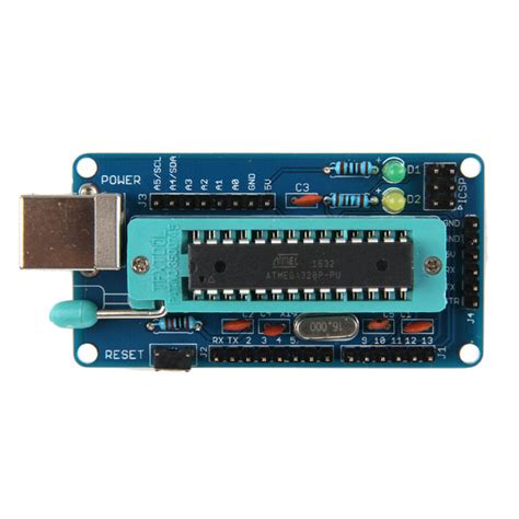 Atmega328p Development Board For Arduino Uno R3 Bootloader Project Diy