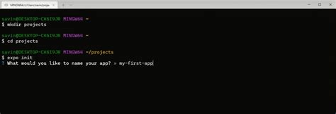 Expo Development Environment Setup On Windows