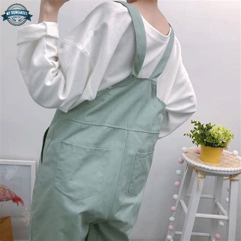 Green Dungarees Work My Dungarees