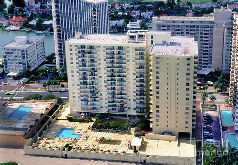 5701 Collins Avenue Apartment Building In Miami Beach Photograph By