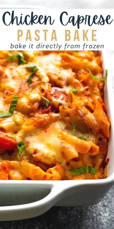 Chicken Caprese Pasta Bake Artofit