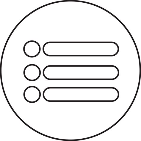 Menu Icon Sign Symbol Design 10895777 Png