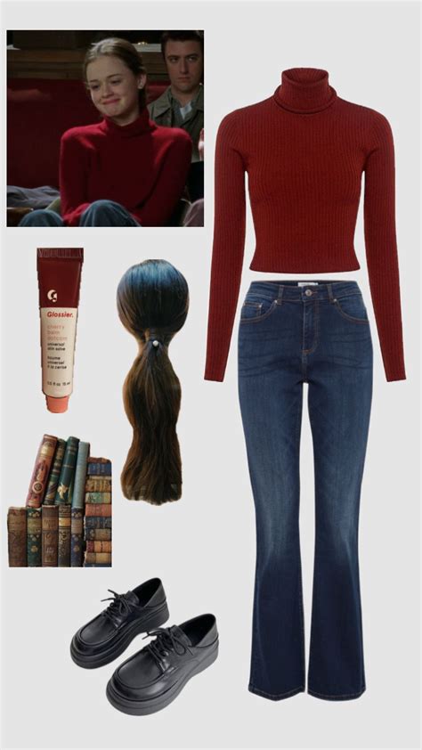 Rory Gilmore Outift Outfitinspo Rorygilmore Gilmoregirl Books