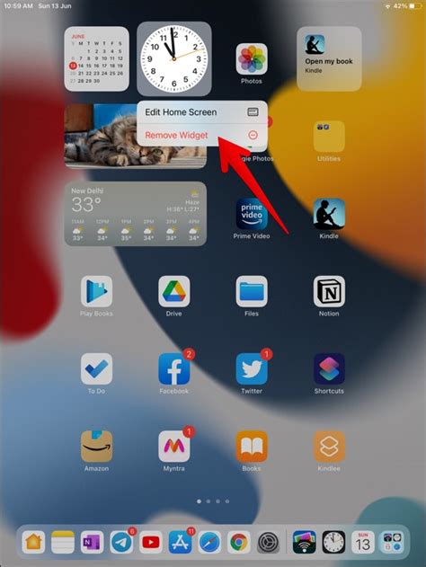 How To Add Edit And Remove Widgets On IPad Home Screen TechWiser