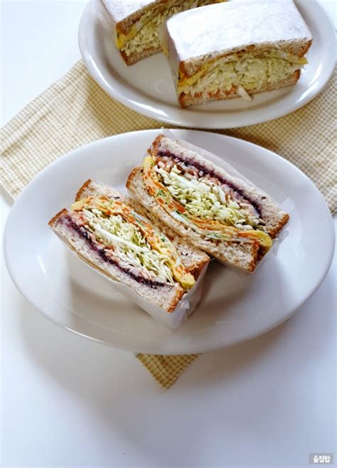 길거리 토스트 레시피 양배추 계란 토스트 만들기 옛날 토스트 간단한 아침 메뉴 네이버 블로그