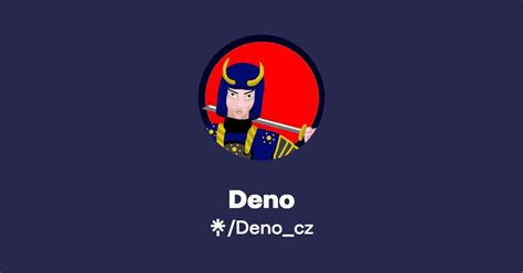 Deno Twitter Instagram Facebook Twitch Linktree