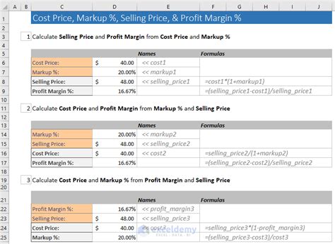 Excel Formula To Add Percentage Markup With Calculator Exceldemy