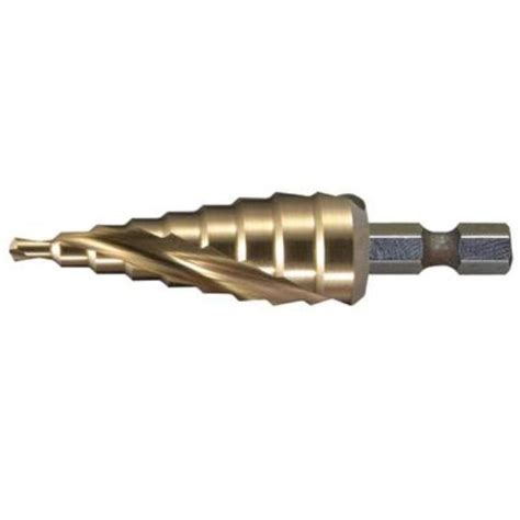 Ступенчатое сверло с шестигранным хвостовиком Makita HSS-TiN 4-12 мм (D ...