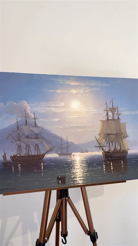 Художественные Картины Виталий Карпенко Холст масло 40х60 Шторм страшное слово для