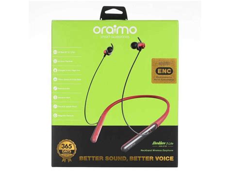Buy Oraimo OEB E75D Red Wireless Bluetooth Headset Red Jointlook Com Shop