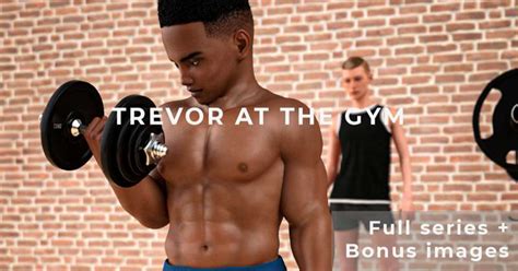 Trevor At The Gym Full Series Bonus Images By Nap G From Pixiv
