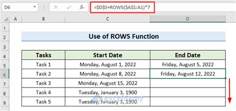 Formula For Weekly Dates In Excel 5 Examples Exceldemy