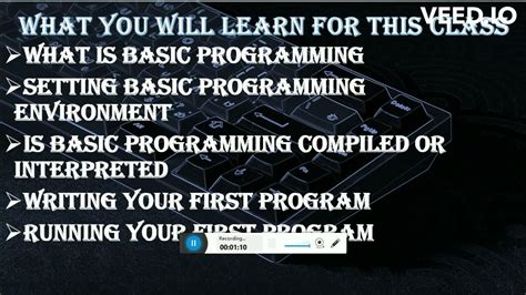 Introduction To Qbasic Programming For Beginners Youtube