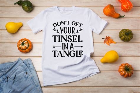 Dont Your Tinsel In A Tangle Graphic By Trendy Craftsvg · Creative Fabrica