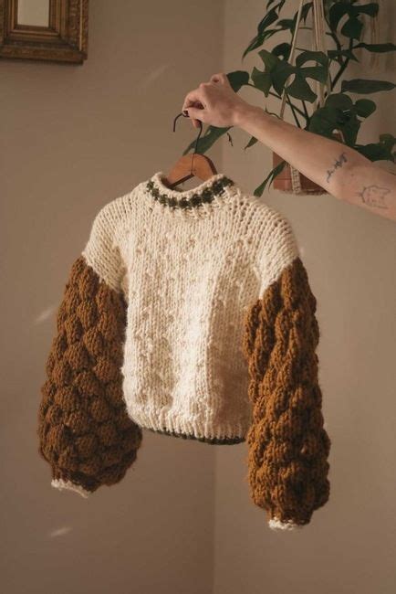 The Social Bubble Jumper Knitting Pattern Ribblr Stricken Und