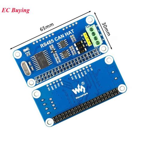 For Raspberry Pi 4b3bzero W Rs485 Expansion Development Board Can Module Uart Communication
