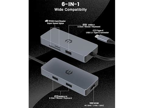 Tiergrade Usb C Hub In Multiport Hub