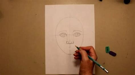 Как нарисовать лицо человека Пропорции лица Урок для детей Смотреть онлайн в поиске Яндекса по