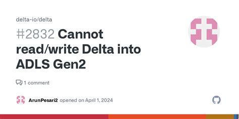Cannot Readwrite Delta Into Adls Gen2 · Issue 2832 · Delta Iodelta