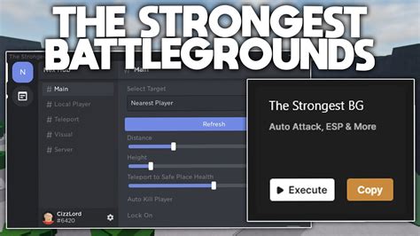 Op Roblox The Strongest Battlegrounds Script Origin Auto Kill Auto Skills Esp And More