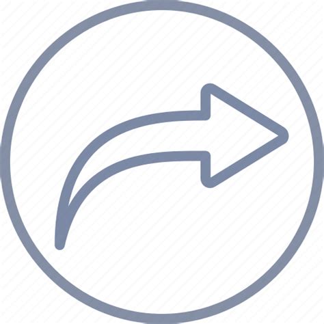 Arrow Forward Redo Return Revert Right Icon Download On Iconfinder