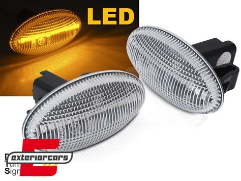 Bočni žmigavci Led Seq Bijela Peugeot 107 108 206 206 307 407 4007