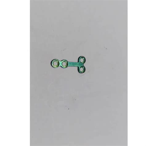 Titanium Mini T Shape Plates At ₹ 175 Piece In Surat Id 2854487236773