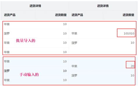 重要：宜搭使用案例《进货表实现同一产品录入数量进行叠加》采用批量导入的错误问答 阿里云开发者社区