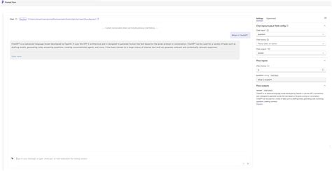 Chat With A Flow Prompt Flow Documentation