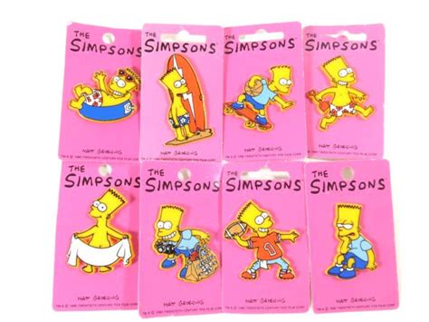 Vintage Bart Simpson Pin Button Badge The Simpsons Pin 1990 Etsy