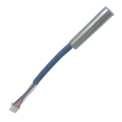 6x25mm Nickel Plated Brass Housed DS18B20 Temperature Sensor GX18B20 Digital Sensor With 50mm