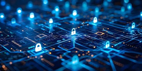 Premium Photo Enhanced Network Security With Advanced Information Technology For Tablet Data