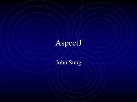 Ppt Mastering Aspectj Introduction Implementation And Analysis Powerpoint Presentation Id