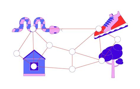 multiple targets for eye tracking exercise 2d cartoon object virtual
