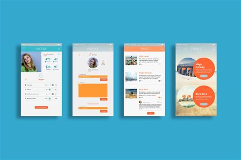 Square Ui Kit Creative Illustrator Templates ~ Creative Market