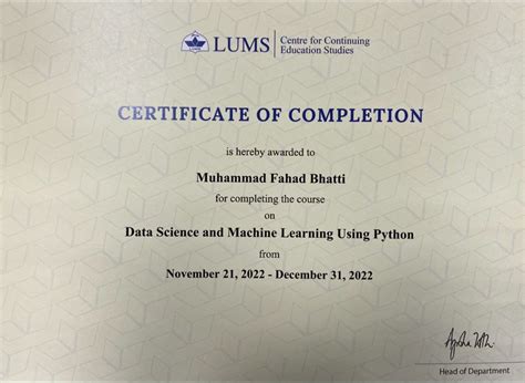Muhammad Fahad Bhatti On Linkedin Machinelearning Advancedanalytics Python