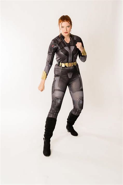 Black Widow Superhero Costume