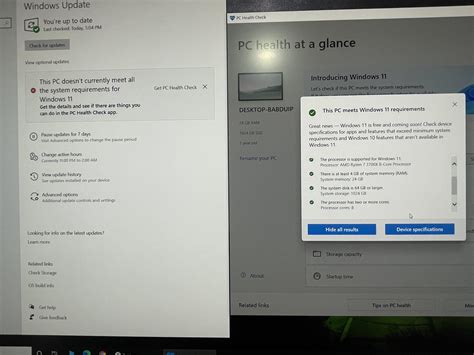 Windows 11 Not Supported On My Pc But Pc Health Check Says It Is Any Solution To This R