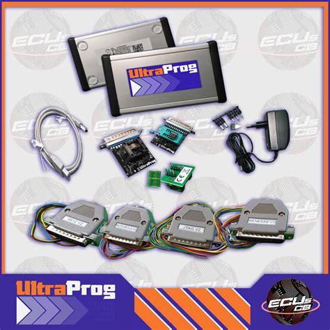 UltraProg KIT COMPLETO Herramienta Y 7 Adaptadores